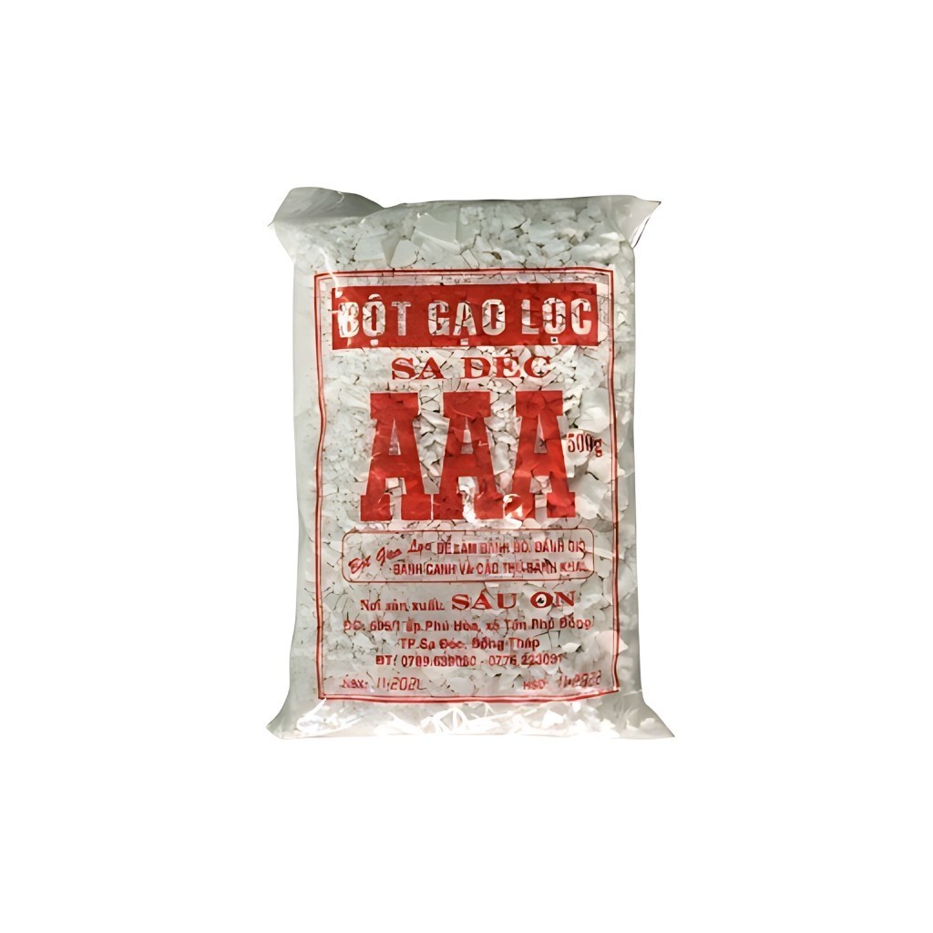 Sadec AAA Rice Flour 500g pack - Bột Gạo Lọc Sadec AAA gói 500g | Shopee Malaysia