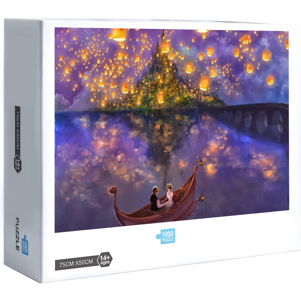 New Tangled Rapunzel Jigsaw Puzzles 300 500 1000 Pcs Jigsaw Puzzle ...