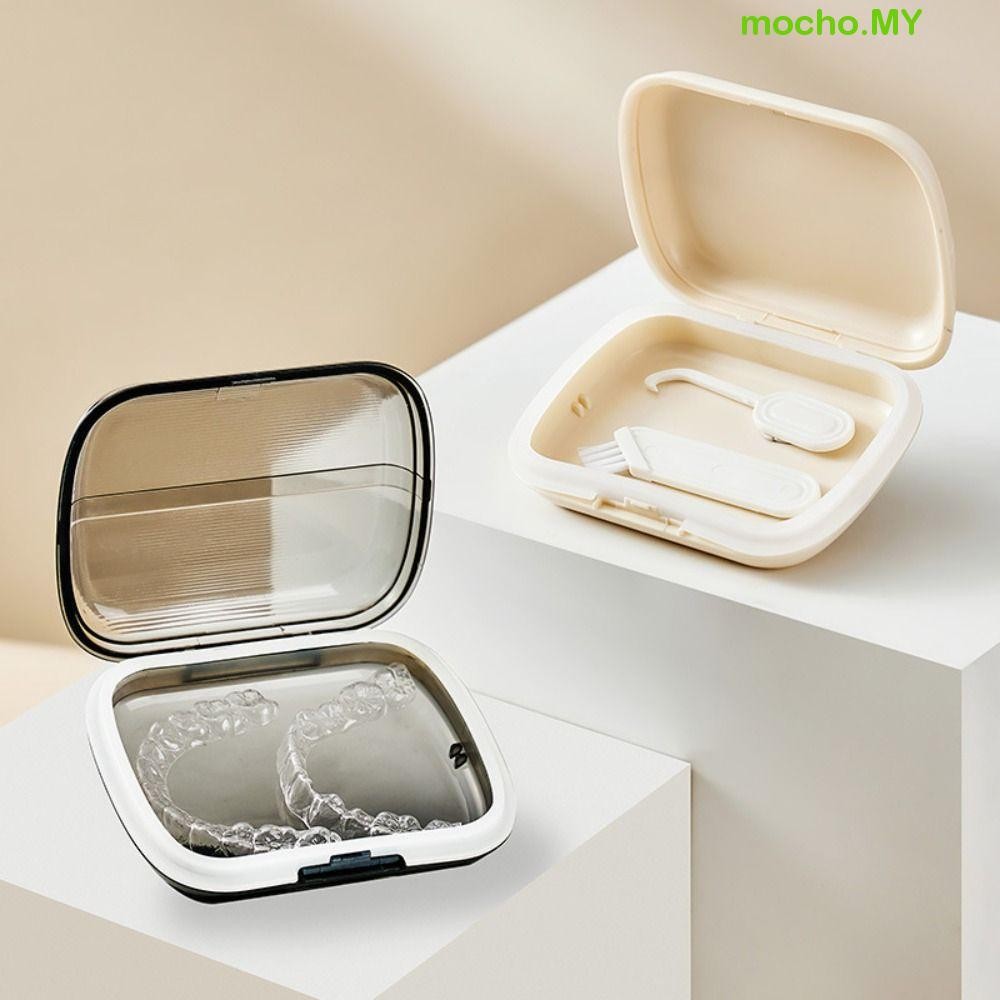 MOCHO Orthodontic Retainer Case, Square Portable Dental Braces Box ...