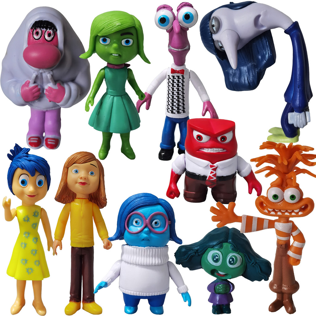 Intensa Mente Toys Joy Sadness Anger Disgust Fear Inside Out 2 Action ...