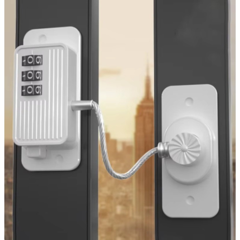 Punch Free Child Safety Protection Lock Window Security Lock ...