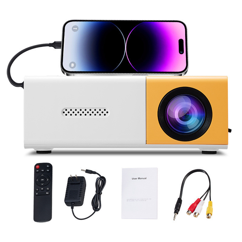 HD Mini Projector For Phone Portable Home Theater Mini Projektor Led ...