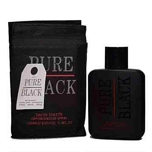 PURE BLACK EDT 100ML FOR MEN PERFUME ( MINYAK WANGI ) | Shopee Malaysia