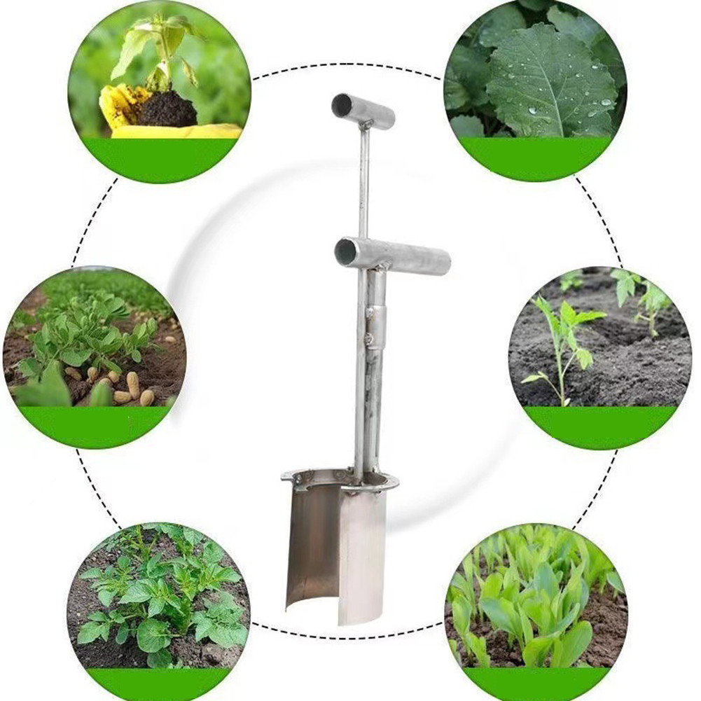 Plant And Fruit Tree Seedling Transplanter Stainless Steel Agricultural ...