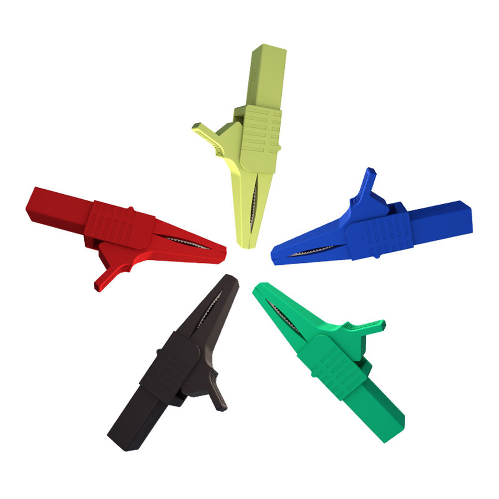 1PCS 1000V 32A Heavy Duty Alligator Clip with 4mm Banana Socket ...