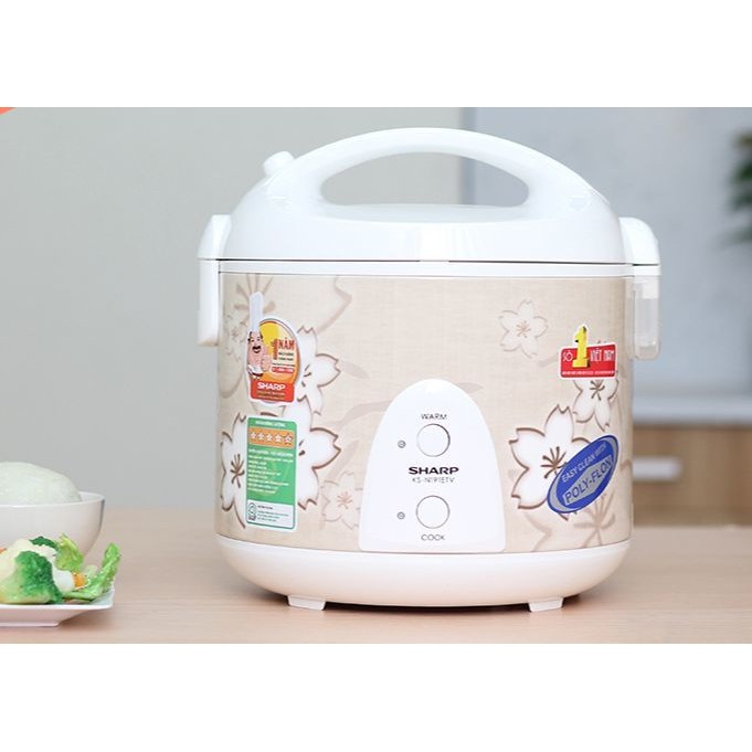 Sharp 1.8 liter rice cooker KS-N191ETV (Sample Display) Made in ...