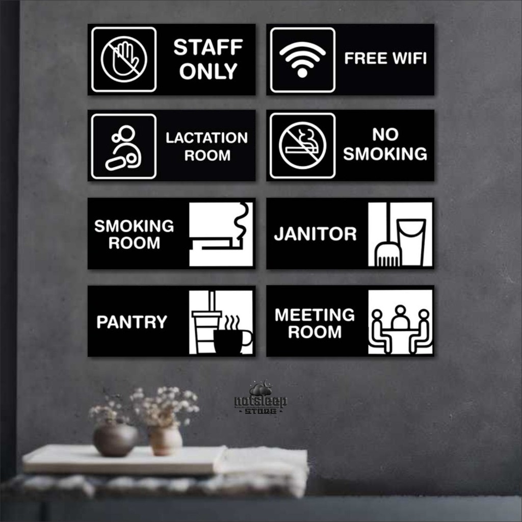 HIASAN DINDING KAYU Wooden poster Decoration Wall Decoration aesthetic ...