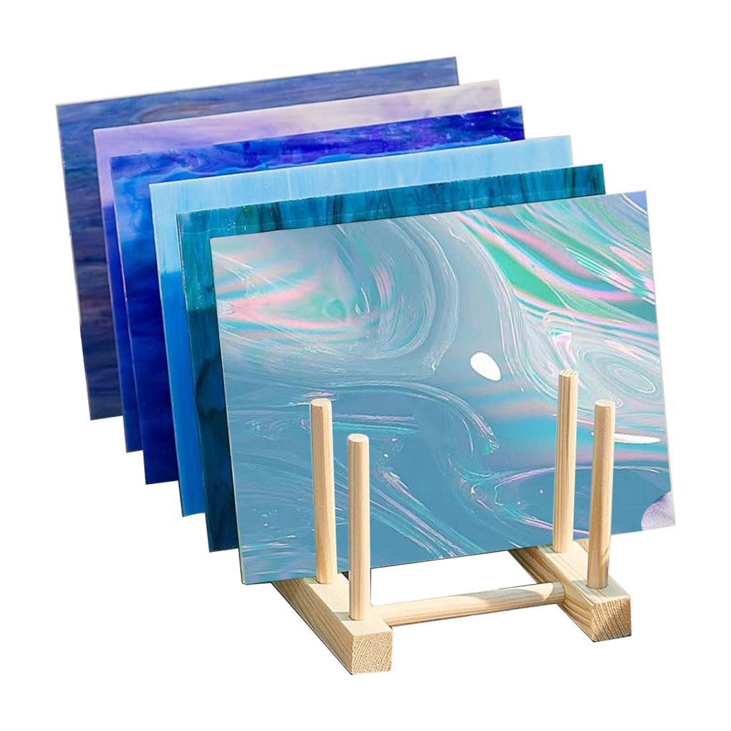 Bestus| Practical Stained Glass Storage Solution Bamboo Stained Glass ...