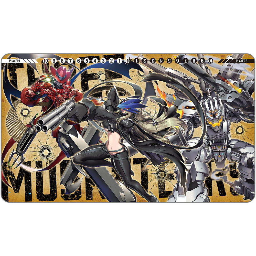 Digimon Card Game DC-1 Grand Prix 2024 Playmat - Three Musketeers ...
