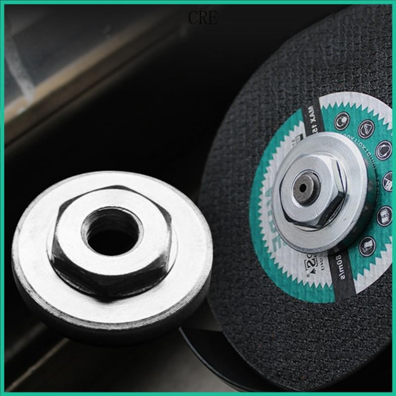CRE M10 Thread Replacement Angle Grinder Inner Outer Flange Nut Set ...