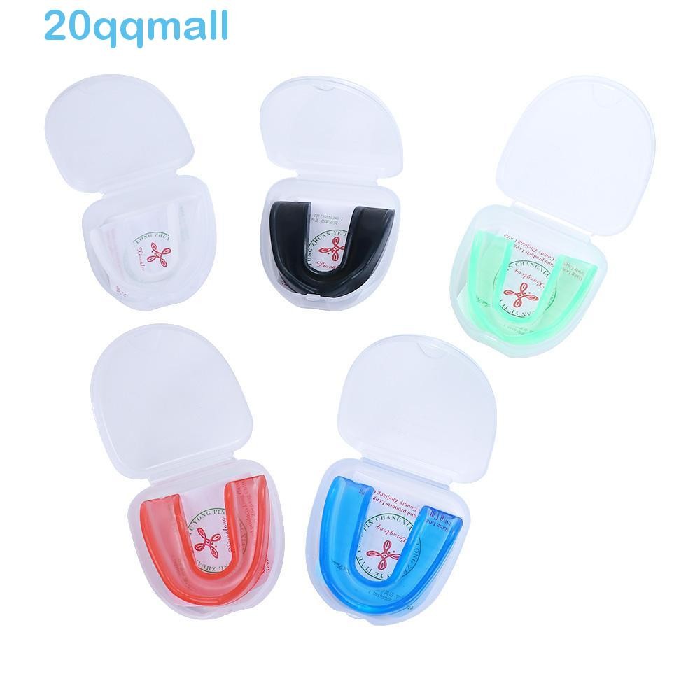 QQMALL Mouth Guard Rugby Kids Adults Mouth Trays Tooth Protector EVA ...
