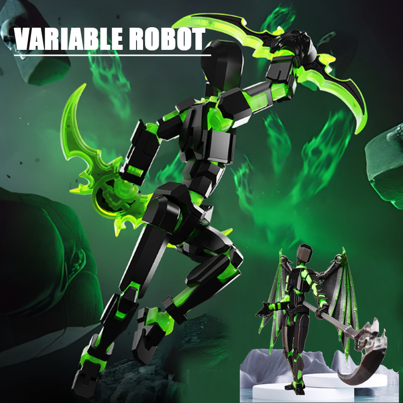 【Lucky 13】3D Printed Multi-Jointed Movable Action Figure Centrifugal ...