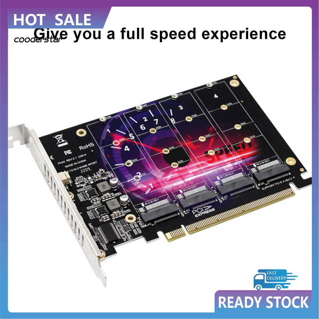 COOD Simultaneously Expand 4 X 32gbps Full-speed Signals Adapter Card ...