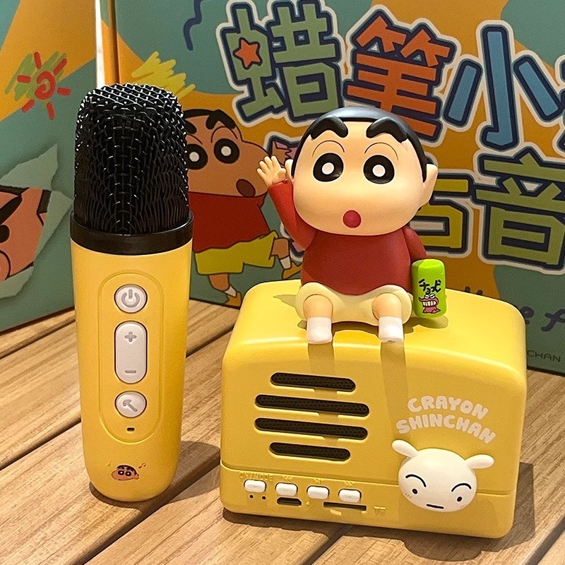 Crayon Xiaoxin Jukebox Bluetooth Speaker kSong New Stereo Microphone ...