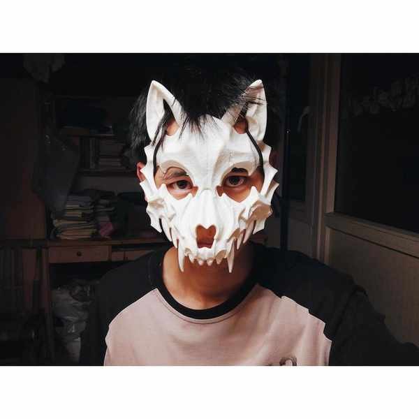 halloween halloween mask halloween costume Topeng Halloween Kelihatan ...