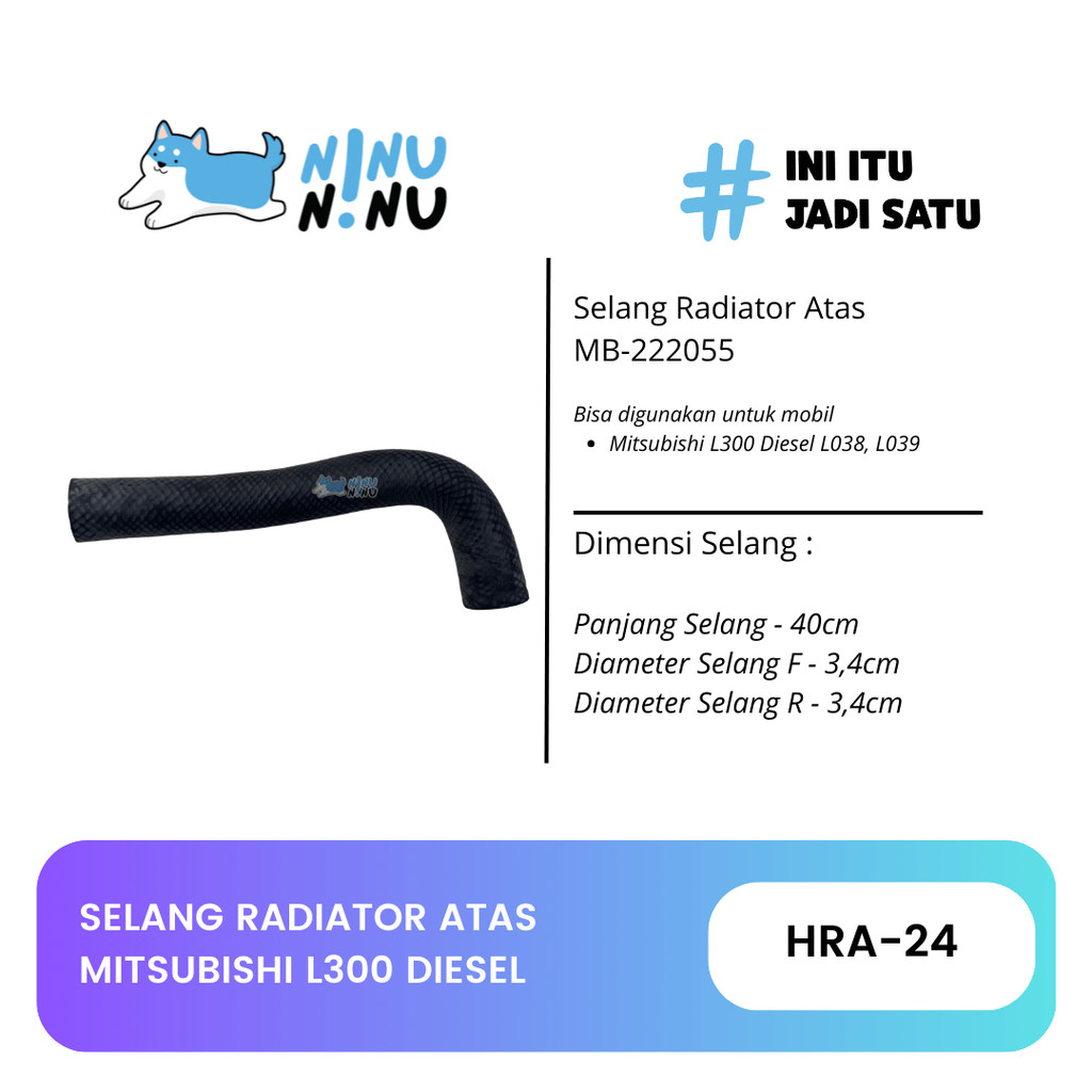 Mitsubishi L300 Diesel Radiator Hose | Shopee Malaysia