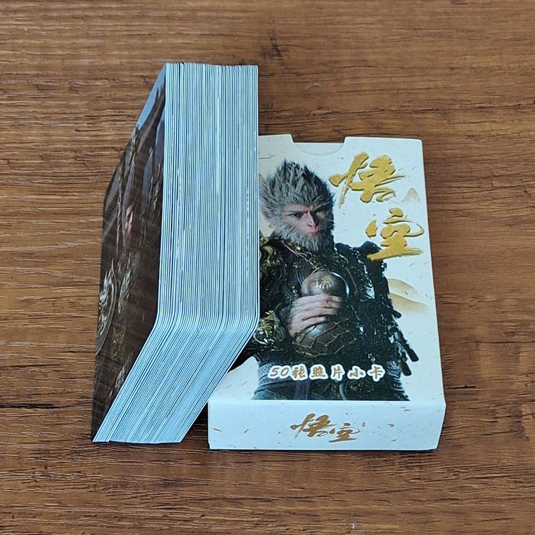 [New Product in stock] Black Myth Wukong laser photo card 3-Black Myth ...
