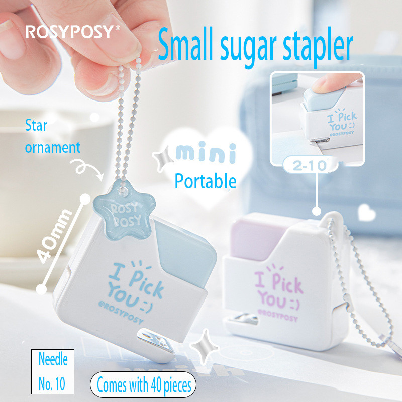 Small Candy Stapler, Portable, Mini, Cute 10 Needle Stapler Mini Candy ...