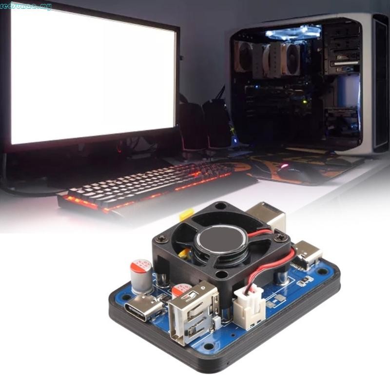 redsunaa For RPi 5 Power Module 5V5A 27W PD Induced USB Two Input Wide ...