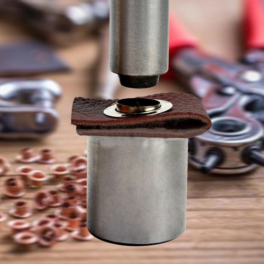 Set Eyelet Tool Set Grommet Kit Punch Grommets Hole Repair Tent Eyelet ...