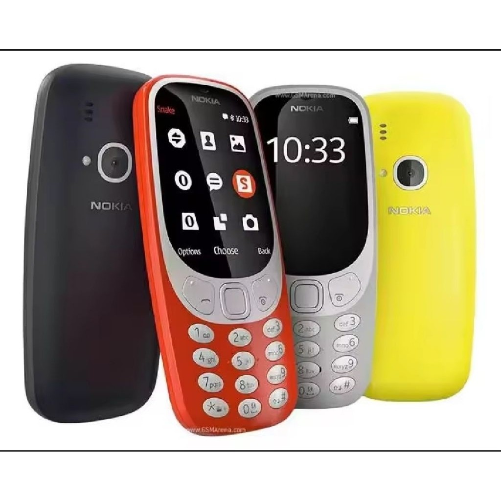 Nokia 3310 2017 2G Feature Phone Dual Sim 2.4 Inch Color Screen ...
