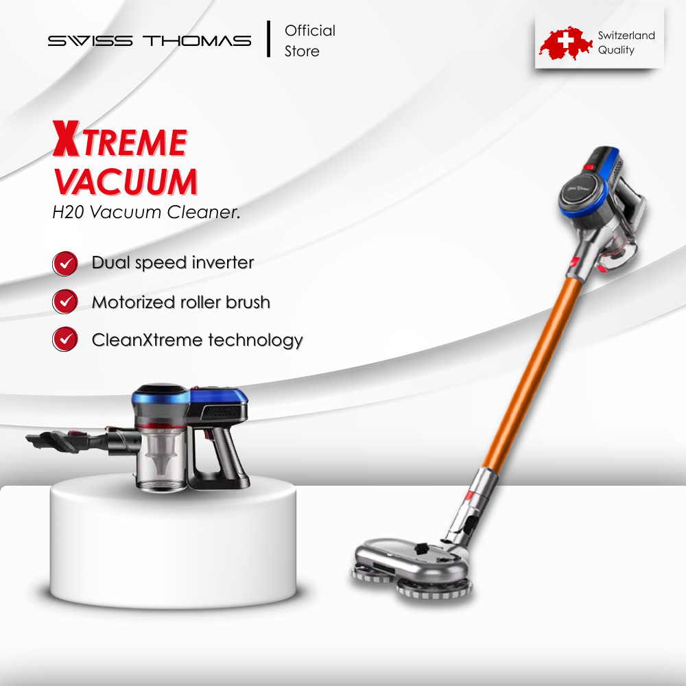 Swiss Thomas Cordless Handheld Vacuum Cleaner 28000PA Brushless Motor ...