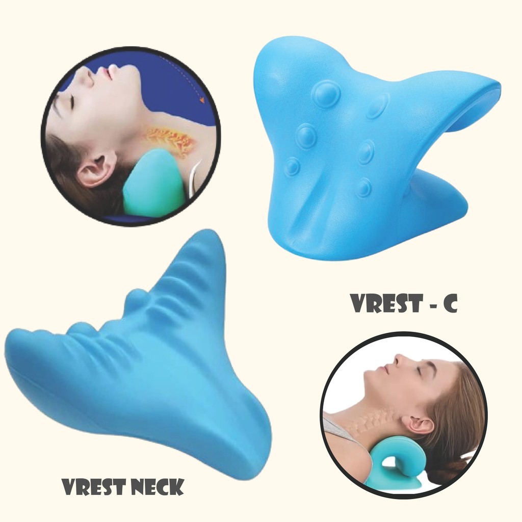 Neck Shoulder Stretcher Relaxer Massage Cervical Pillow Shoulder Pain ...
