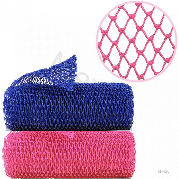2 Packs African Net Sponge Authentic with Knots, Exfoliating Body ...