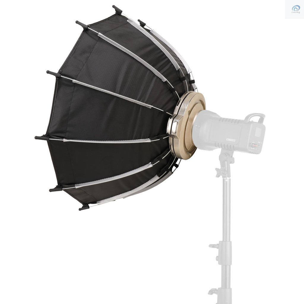 45cm/ 17.7in Quick Release Parabolic Softbox Foldable Softbox with ...