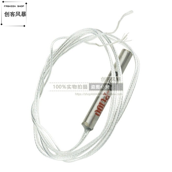 P PT100 Temperature Sensor Platinum Thermal Resistor Idle Precision WZP ...