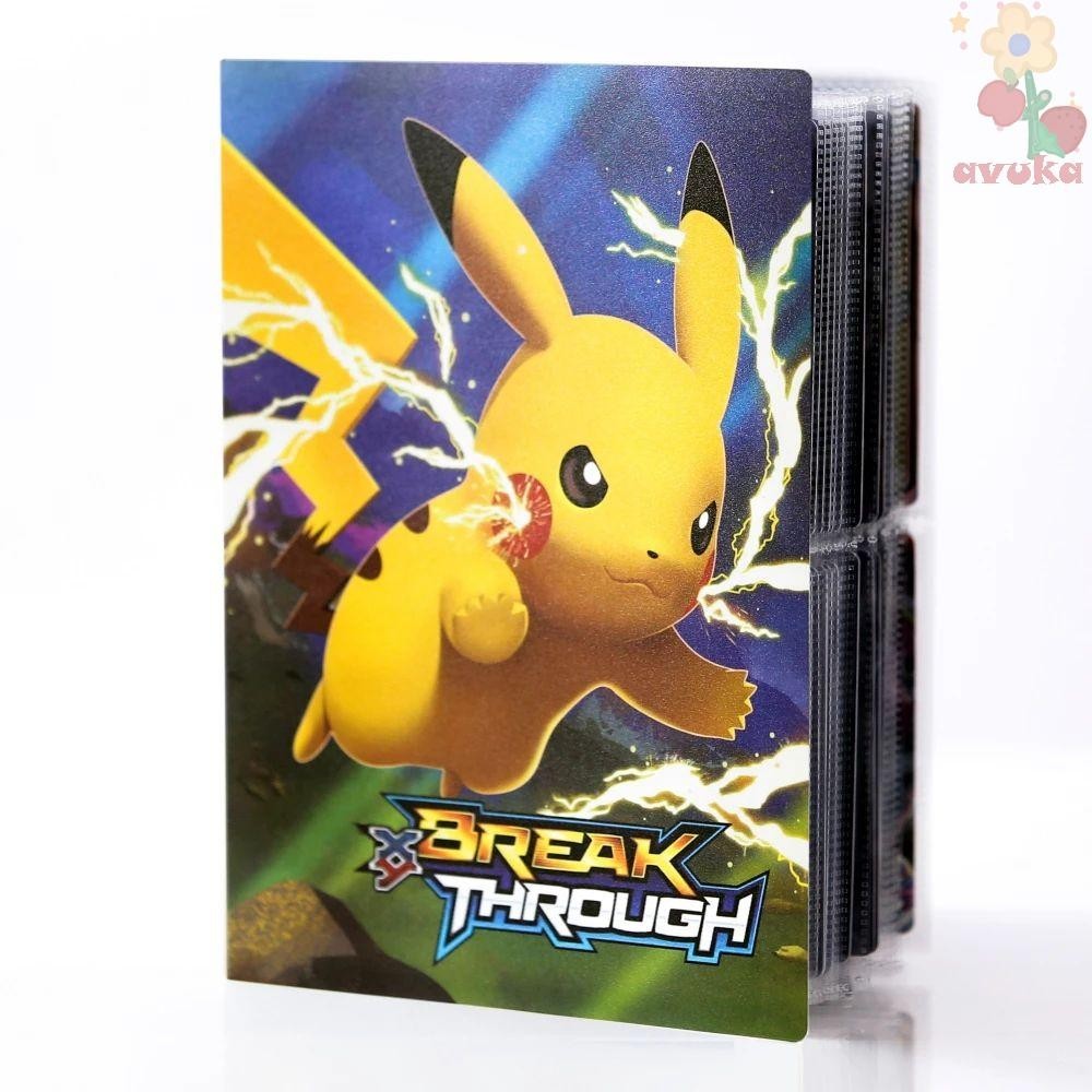 AVUKA Pokemon Cards Album Cartoon Pokemons Toys Photo Album Display ...