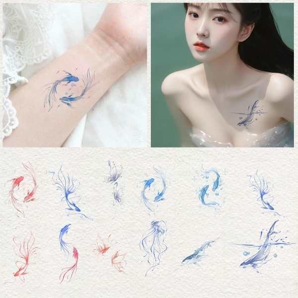tattoo sticker waterproof long lasting tattoo sticker waterproof tattoo ...