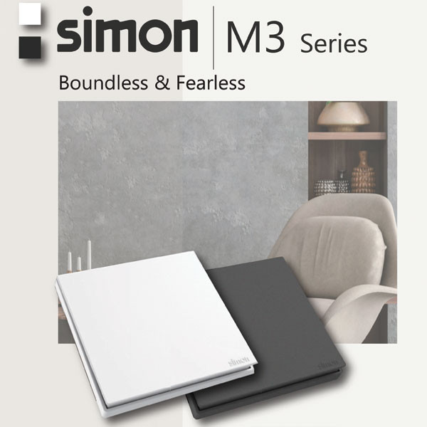 SIMON M3 Smoky Black / White Switch And Socket | Shopee Malaysia