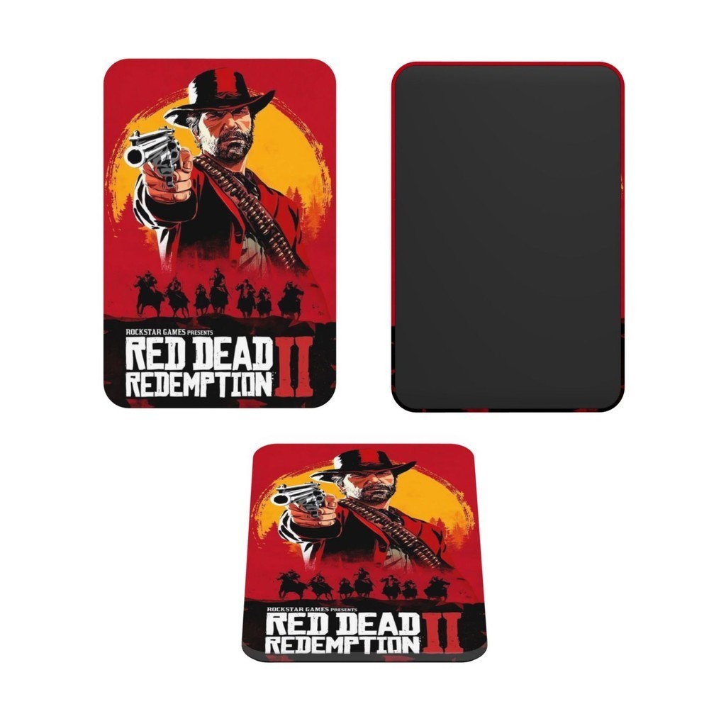 Red Dead Redemption Acrylic Colored Cartoon Refrigerator Sticker ...