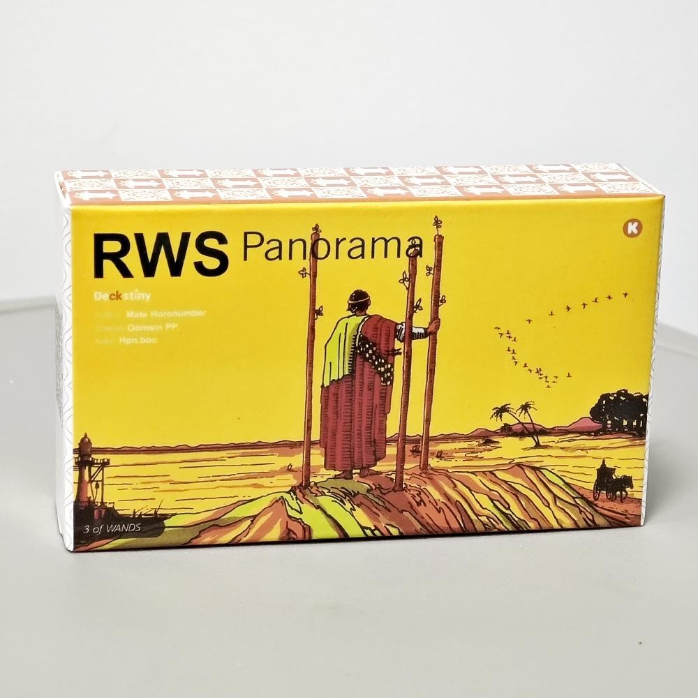 RWS Panorama Tarot 10.3*6cm 78 Pcs Cards When Wide Angle Lens Show You ...