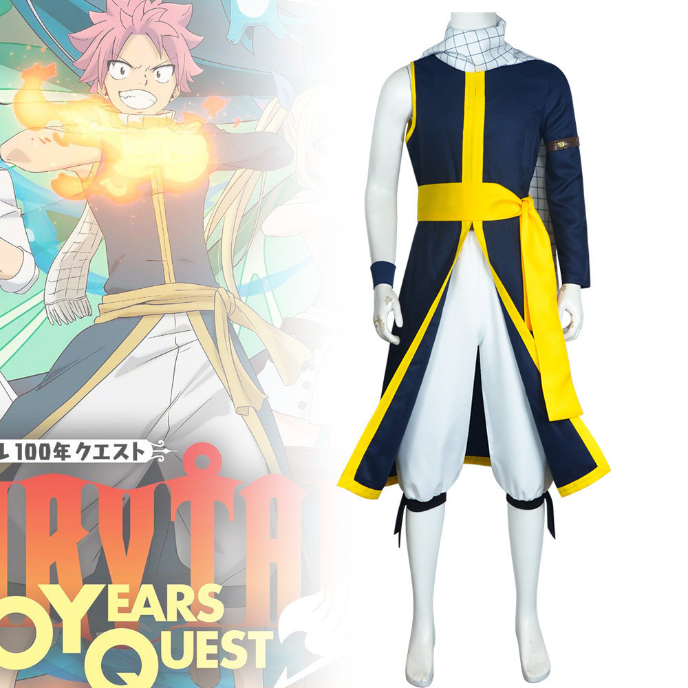 Fairy Tail Centennial Mission: cosplay costume, Fire Dragon Naz cosplay ...