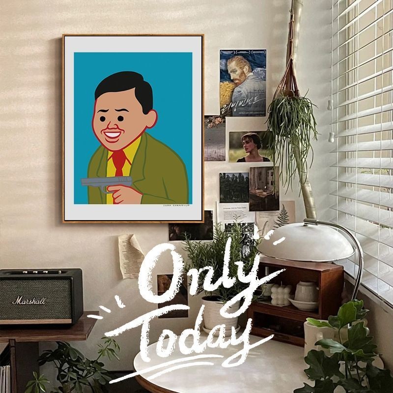 Spain joancornella Painting Cartoon Art Spoof Decorative Painting Bar ...