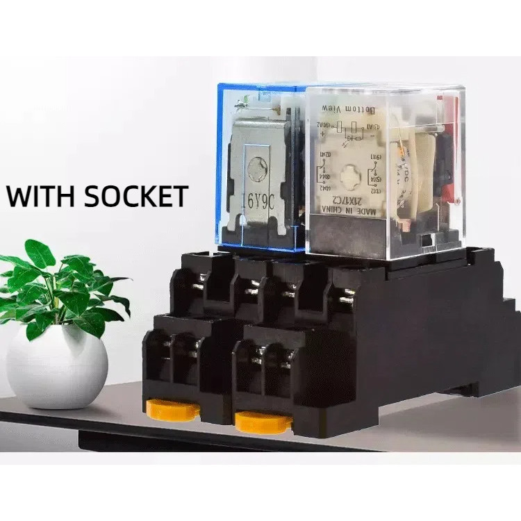 Omron Middle Relay MY2N-J MY3N-J MY4N-J LY2N-J Y3N-J LY4N-J MY2N-GS MY4N-GS MY4N | Shopee Malaysia