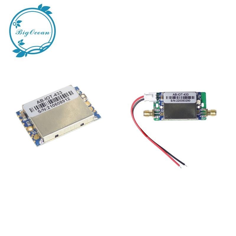 433MHz Lora Signal Booster Transmit Receive Two-Way Power Amplifier ...