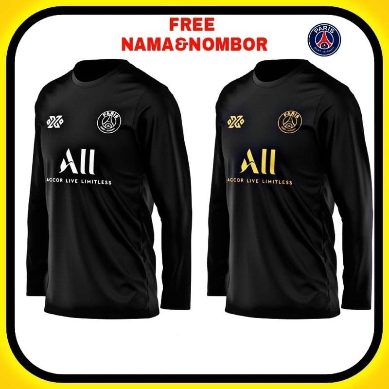 Psg [lengan panjang] sweater Psg 2023 | Psg 2022 sweater 2023 nama ...