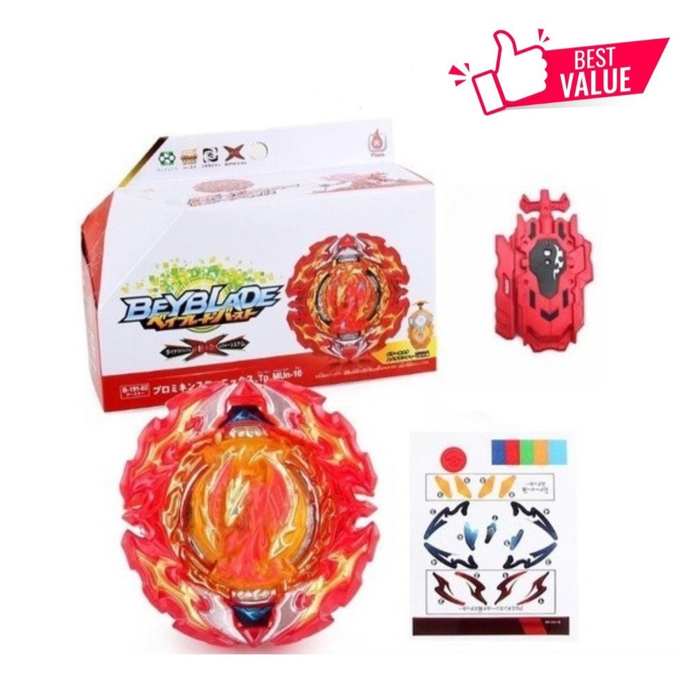 Ready Stock !!! B-191 02 Prominence Phoenix Beyblade Burst DB Dynamite ...