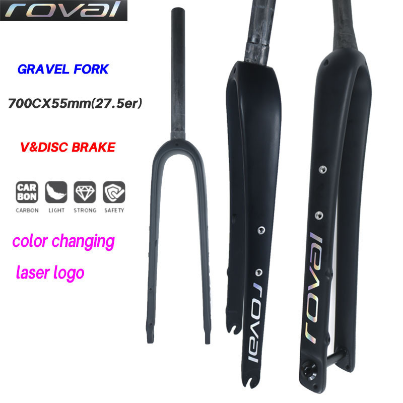 ROVAL carbon fork Gravel Fork Cyclocross Carbon Road Bicycle Front Fork ...