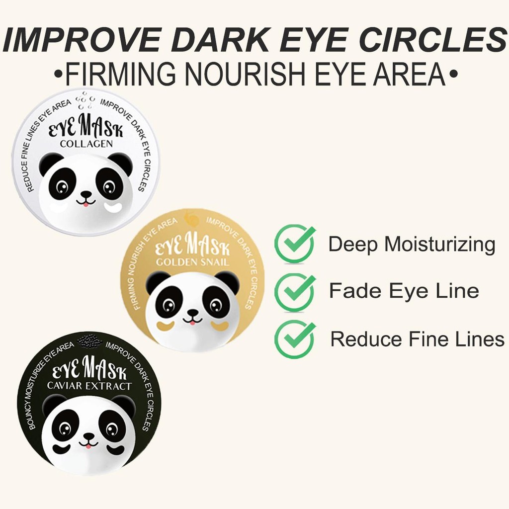 Plant and Fruit Lightening Eye Mask to Improve Dark Circles and ...