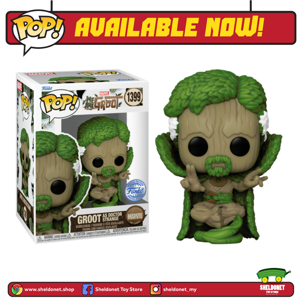 Funko Pop! Marvel: Marvel 85th Anniversary: We Are Groot - Groot as ...