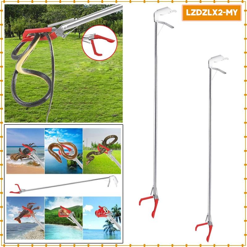 [Loviver] Snake Catcher, Foldable, Long Handle, Loach, Rattlesnake ...