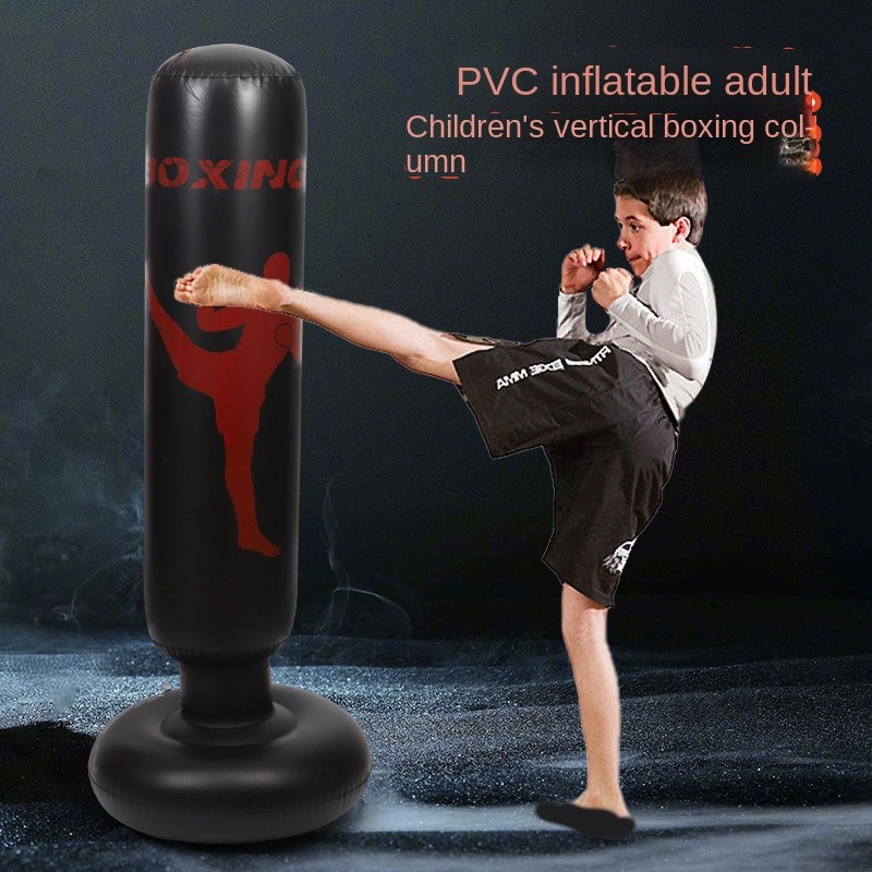 Household Adult Inflatable Boxing Column Children's Vent Toy pvc ...