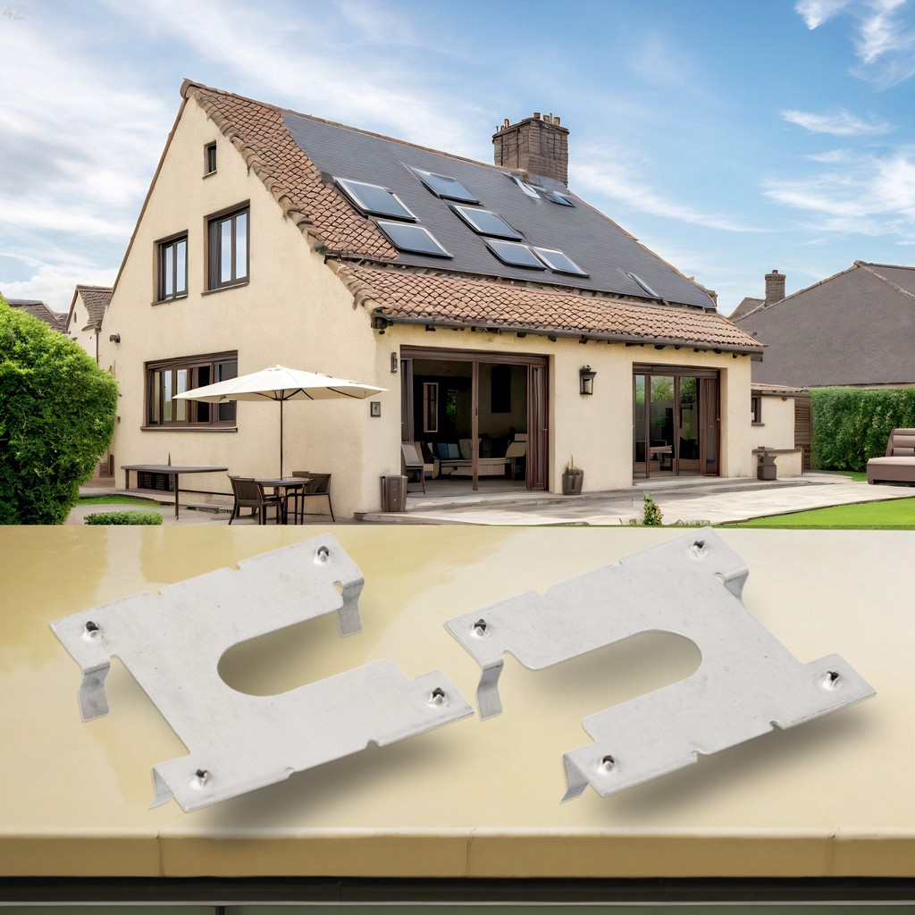 BOK 20X Earth Plate Grounding Clip Solar Panels PV Roof Fitting ...