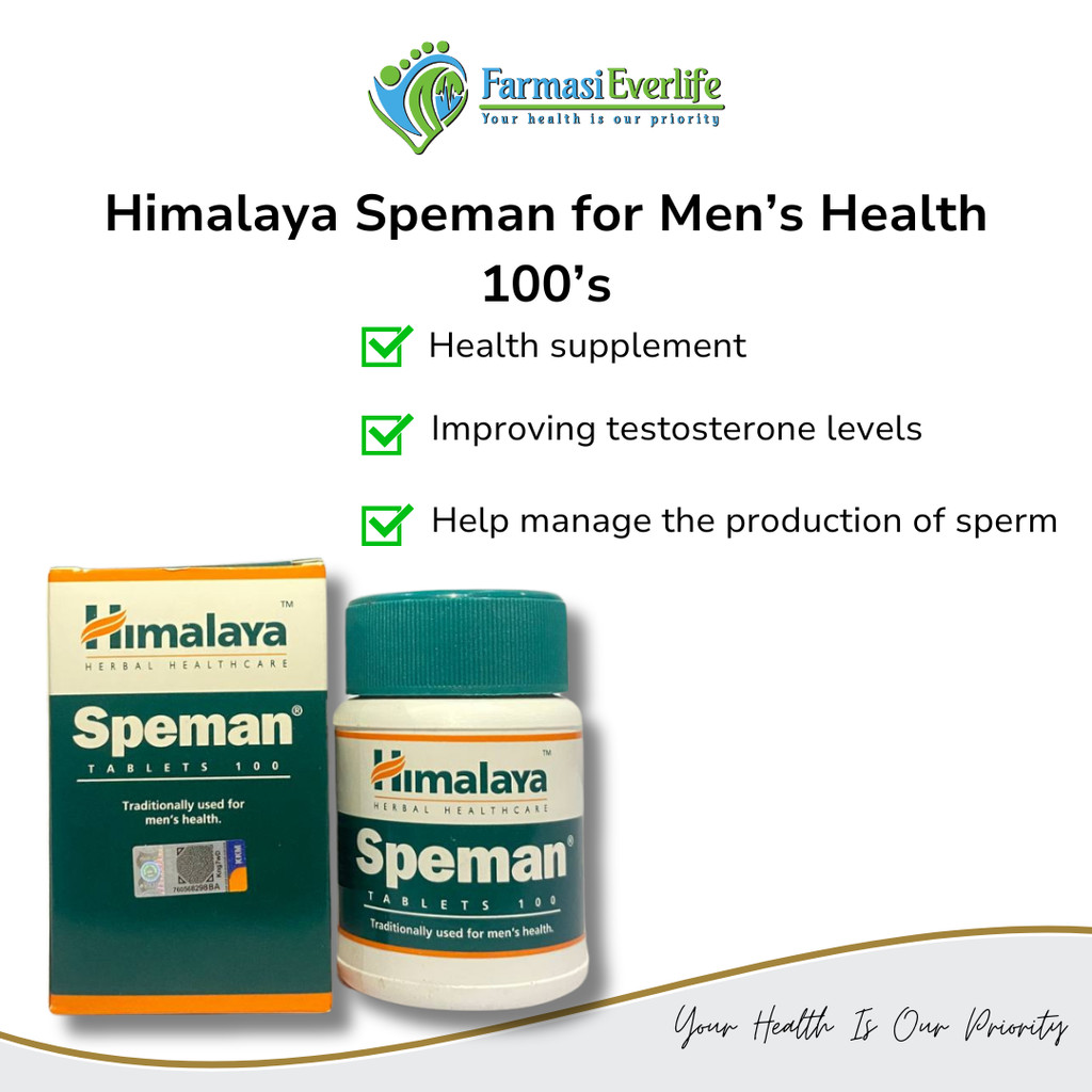 SPEMAN HIMALAYA ( TRADITIONAL USED FFIR MENS HEALTH) 100's | Shopee ...