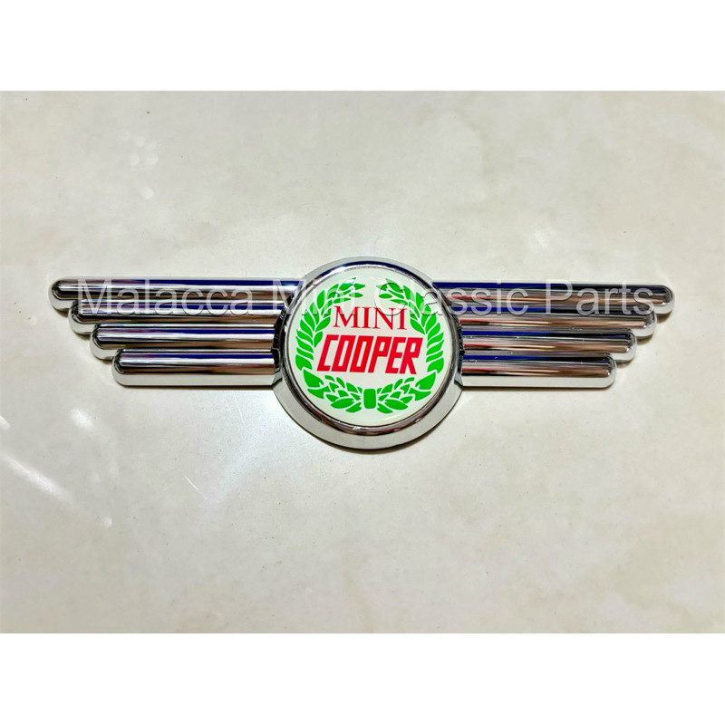 Mini Classic Mini Cooper Boot and Bonnet Badge MK3, Plastic | Shopee ...