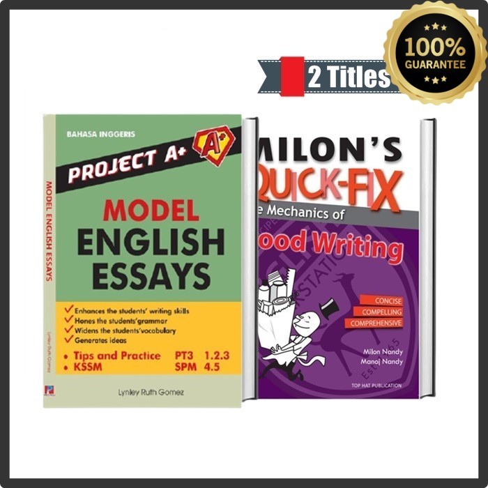 Improve Writing Skilla and Model Essays Set For PT3 & SPM (2 Book ...